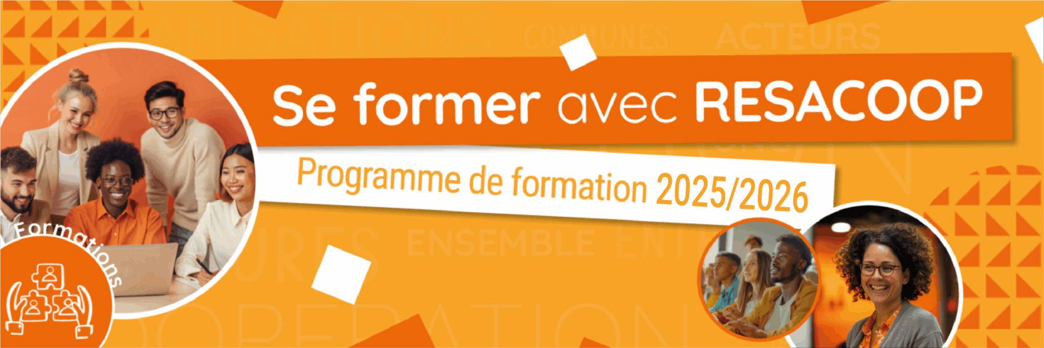 Se former avec RESACOOP | Programme de formation 2025/2026 - RESACOOP
